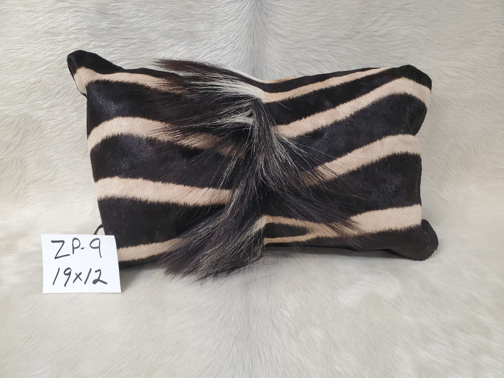ZEBRA PILLOW: ZP-9 – Trophy Room Collection