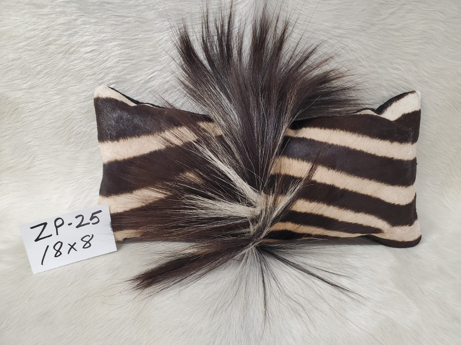 ZEBRA PILLOW: ZP-25 – Trophy Room Collection