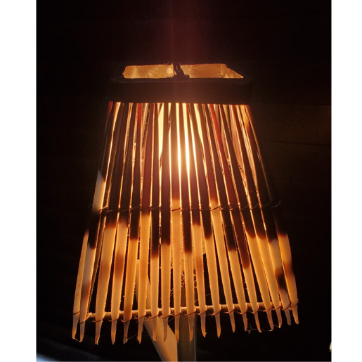 LIGHT SHADE - PORCUPINE QUILL - SQUARE MINI – Trophy Room Collection