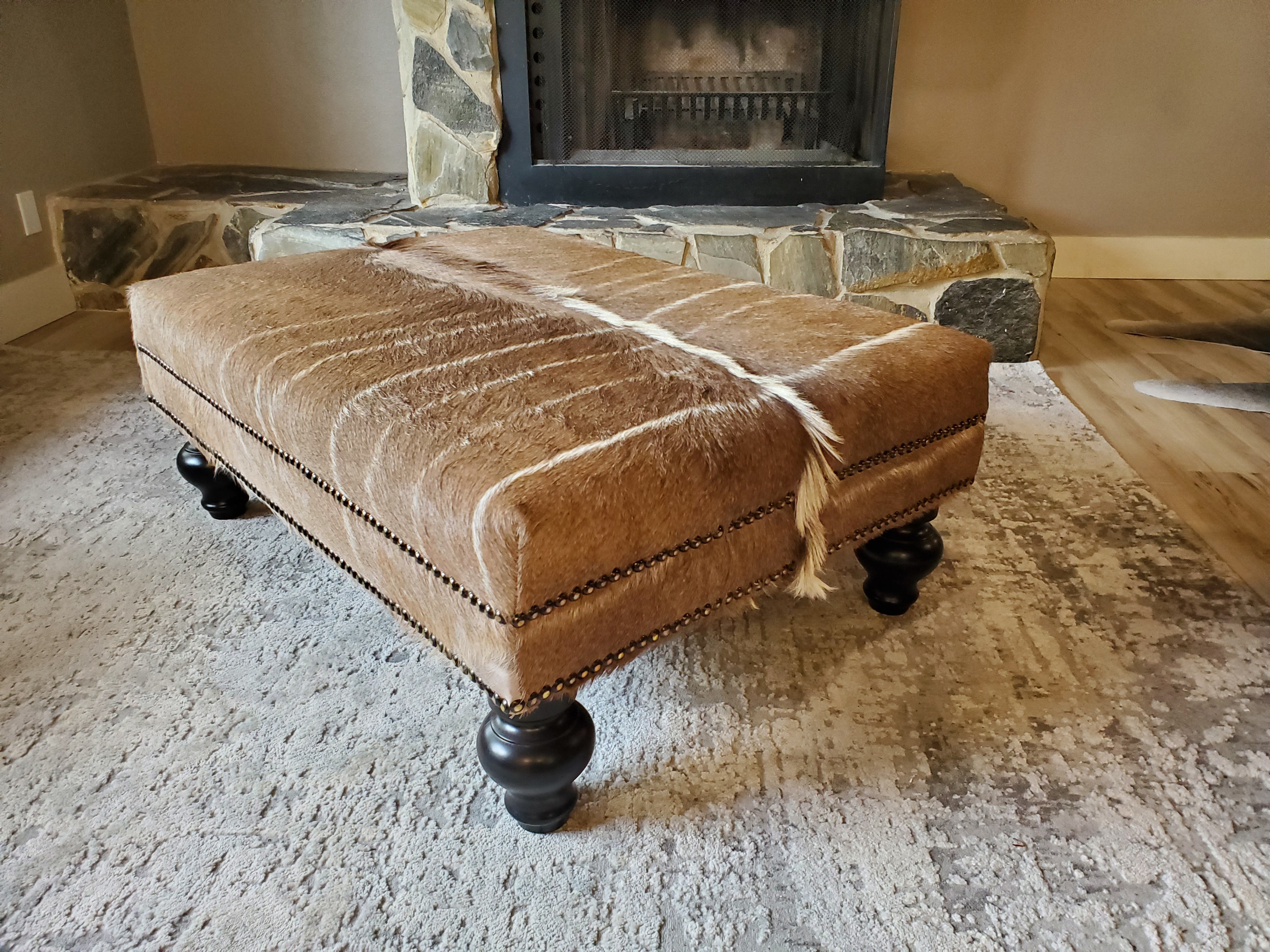 Kudu Ottoman - XL – Trophy Room Collection